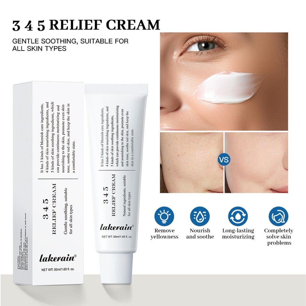 DR. ALTHEA 345 Relief Cream 50ml Moisturizer for Face Facial ...