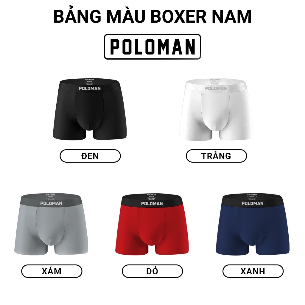 Poloman men's boxer underwear woven with natural antibacterial ...