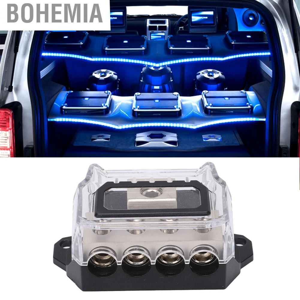 Bohemia Power Distribution Block Ground Wire Splitter 0 Gauge To 4 Wear ...