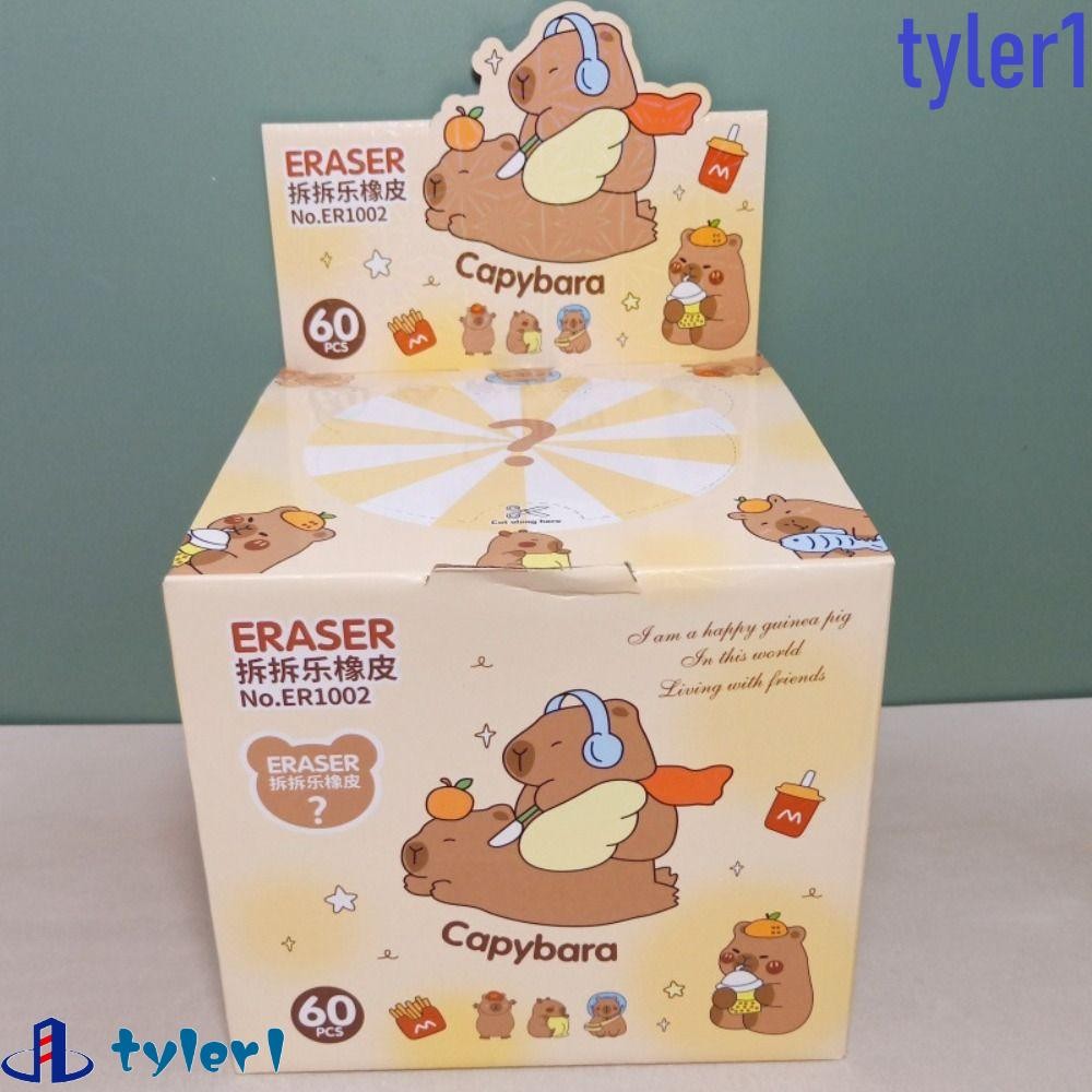 TYLER1 60pcs/set Anime Capybara Action Figure, Model Set Figures Model ...