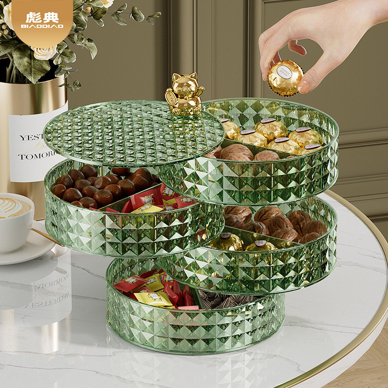 Pinggan buah memusing, ruang tamu rumah, meja kopi, penyimpanan makanan ...