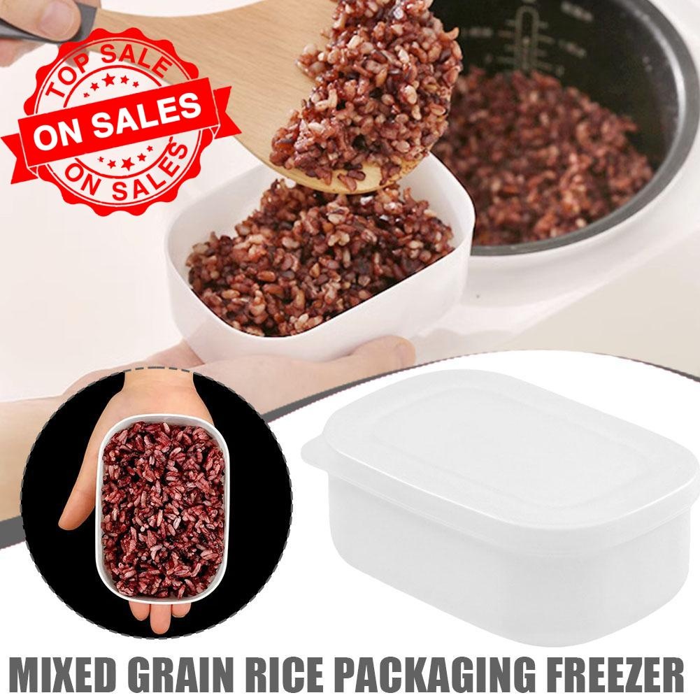 1/mixed Grain Rice Dispenser Freezer Box Brown Box Fat Box Rice Crisper ...