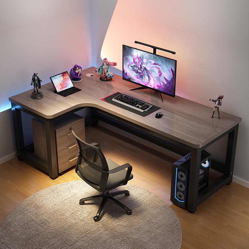 Computer desk corner, desk corner, home use, student writing desk, L ...