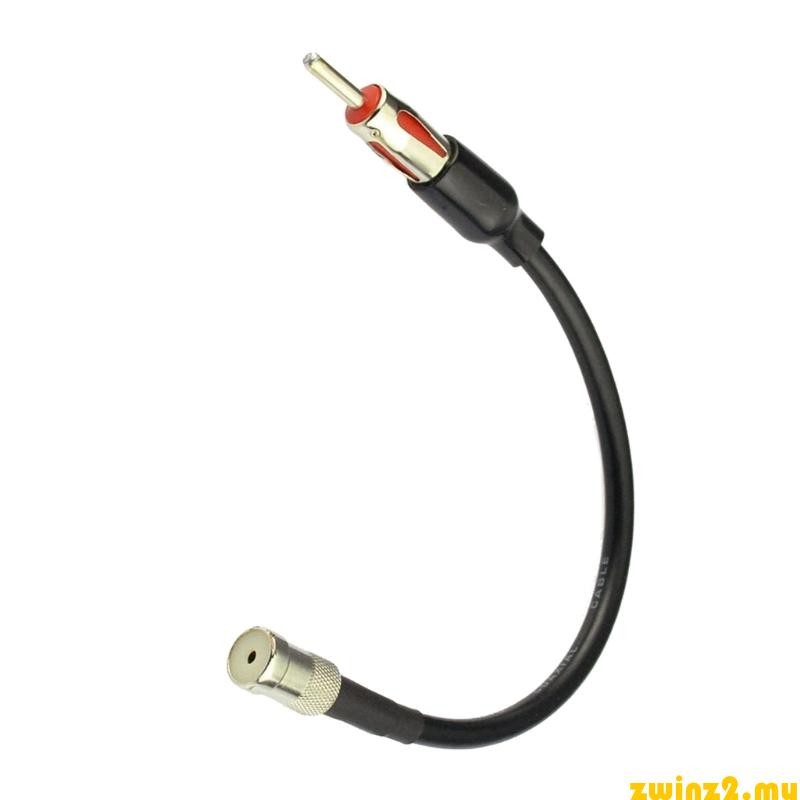 zwinz2 DIN Cable Car AM FM Radio Aerials Antenna Coaxials Adapter DIN ...