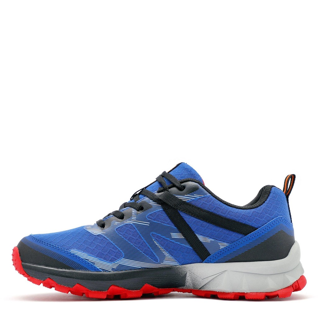Hi Tec Mens Hallet Peak Mens Walking Shoes (Cobalt/Blk/Red) - Sports ...