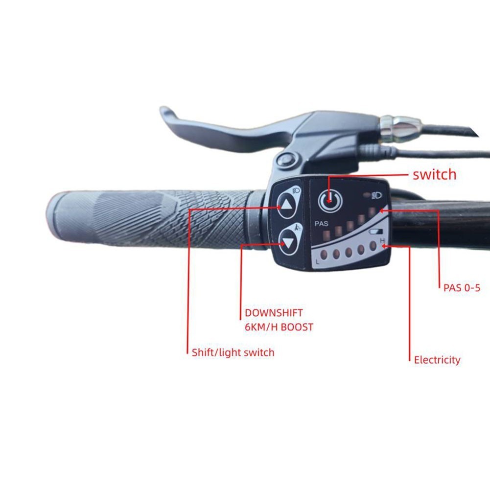 [WLP] for bafang midmotor Display for bbs01 bbs02 M400 M620 midmotor UART protocol | Shopee Malaysia