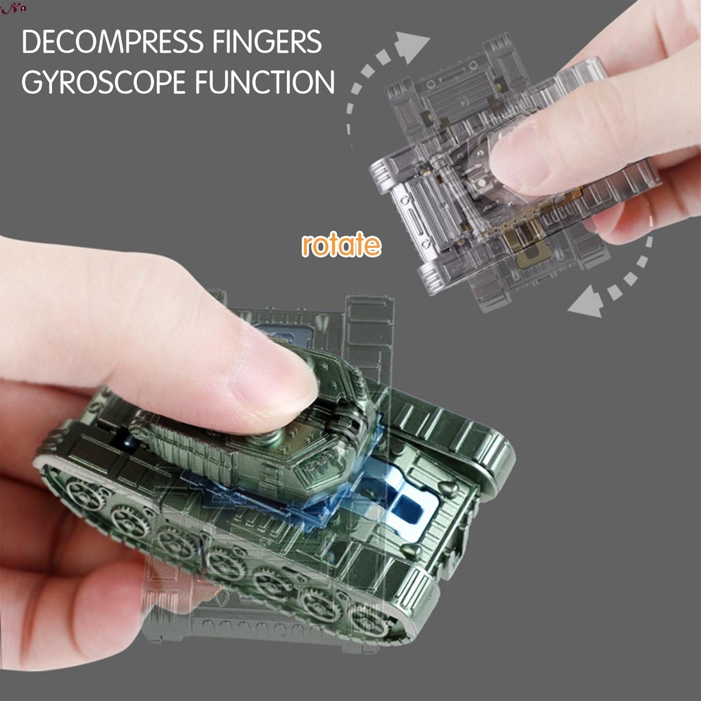 Robotic Tank Fidget Toy Transforming Tank Robot Fidget Spinner for ...