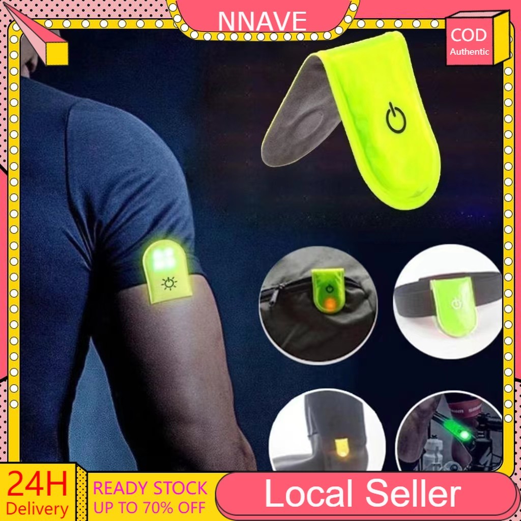 Safety LED clip reflective Outdoor Sports Running Cycling Magnetic ...