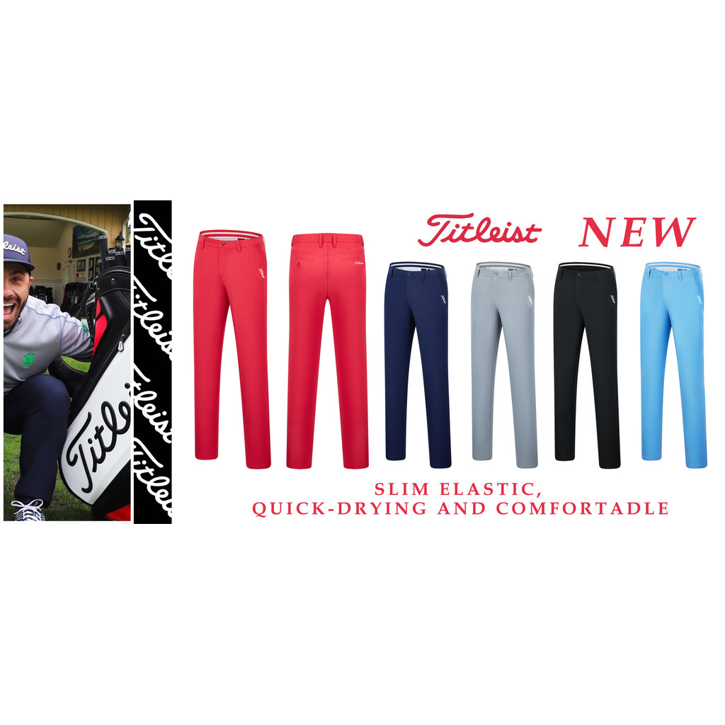 Golf Long Pants Seluar Men Golf Pants NST-4610_Pre-order from overseas ...