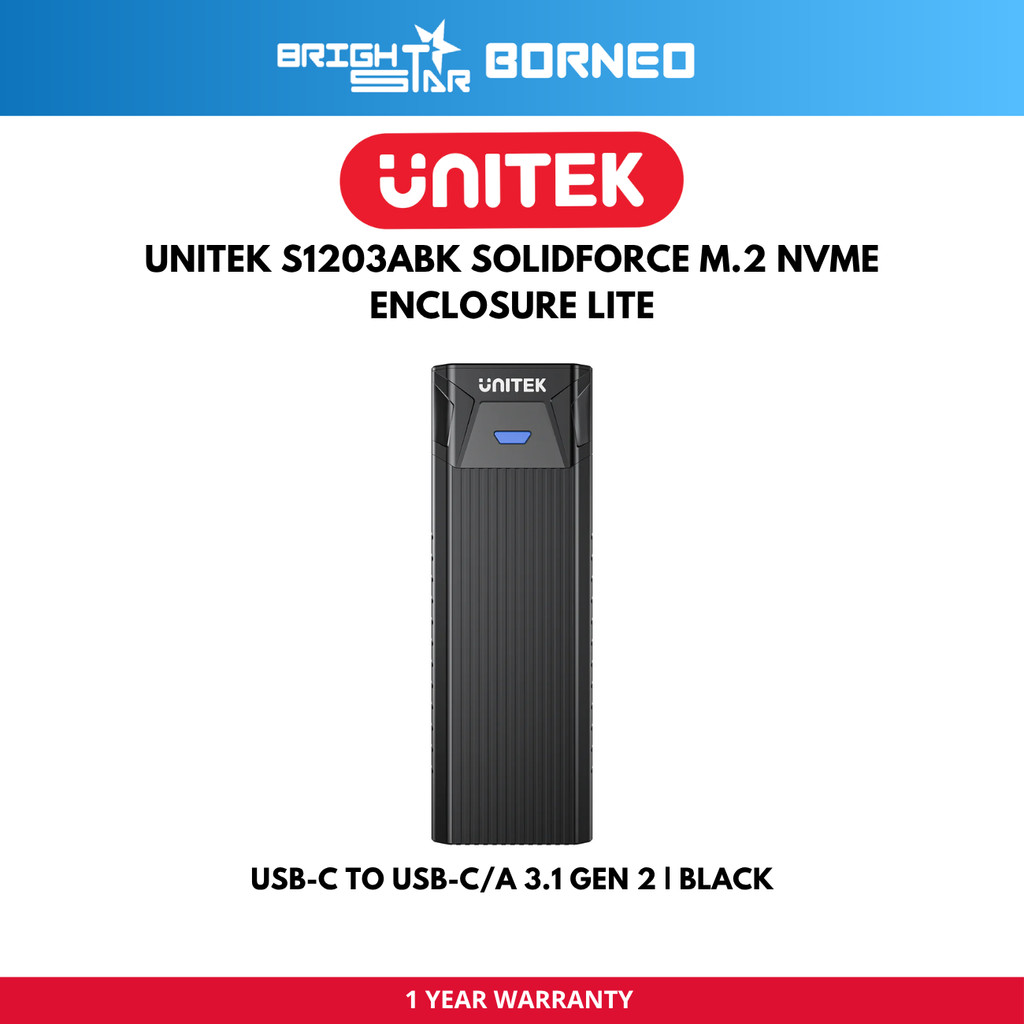UNITEK M.2 ENCLOSURE (UNITEK SOLIDFORCE PCIE/SATA M.2 SSD ENCLOSURE ...