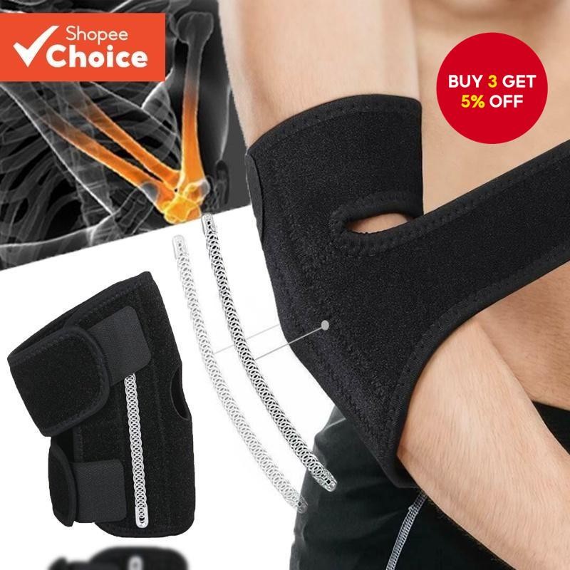 1 Pcs Adjustable Breathable Self-Heating Sports Elbow Protector Covers ...