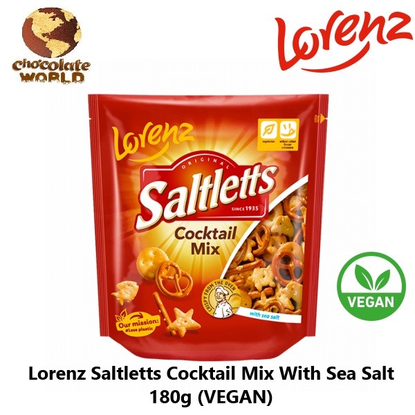 Lorenz Saltletts Cocktail Mix With Sea Salt 180g (VEGAN) | Shopee Malaysia