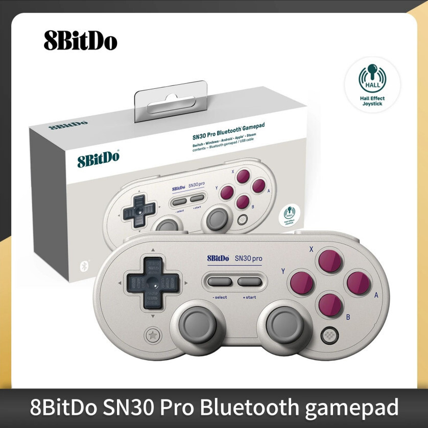 8Bitdo SN30 Pro Bluetooth Controller Gamepad for Nintendo Switch PC Windows 10 11 Steam Deck ...