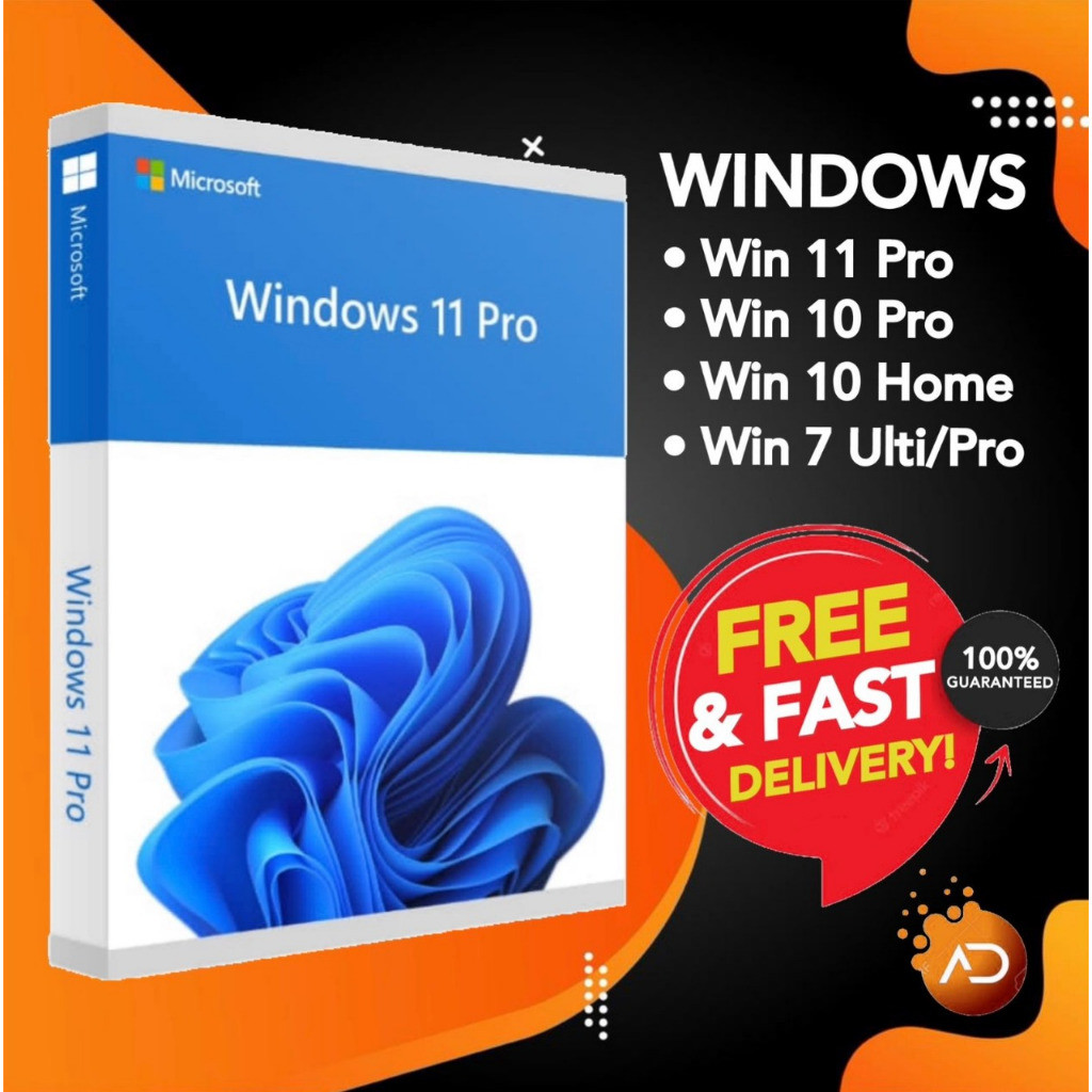 ORIGINAL Windows 11/10 PRO Windows 11/10 PRO Windows 11/10 PRO | Shopee ...