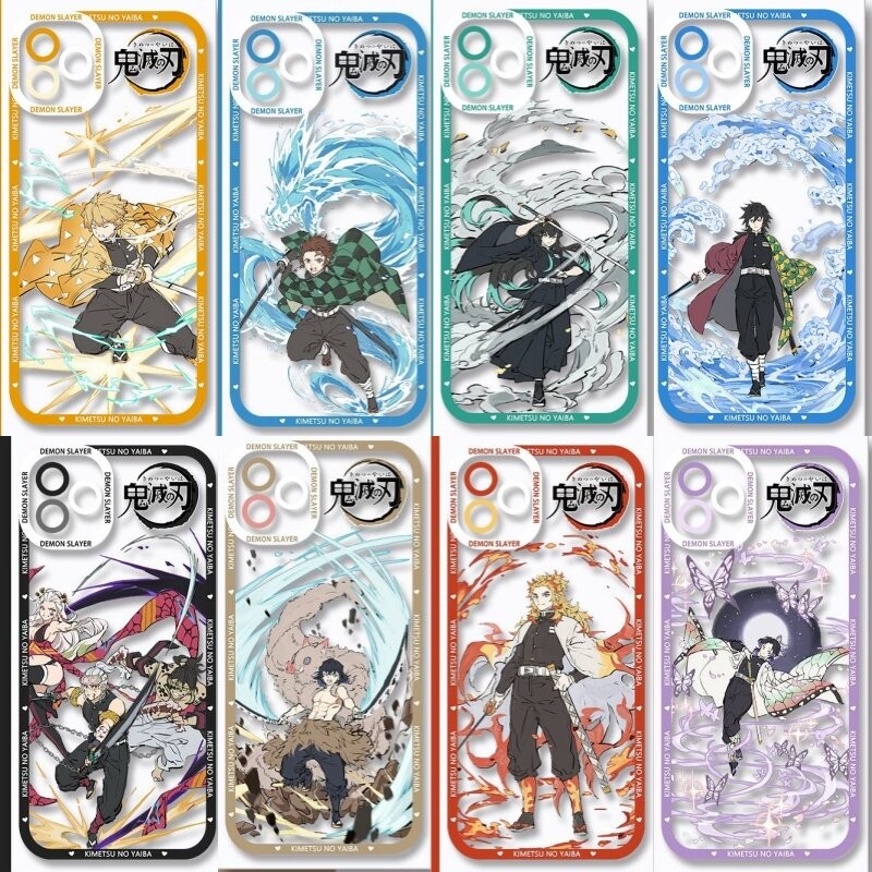 Demon Slayer Case Cover For VIVO V40 V50 Lite V30 V30E V29E V27 V27E ...