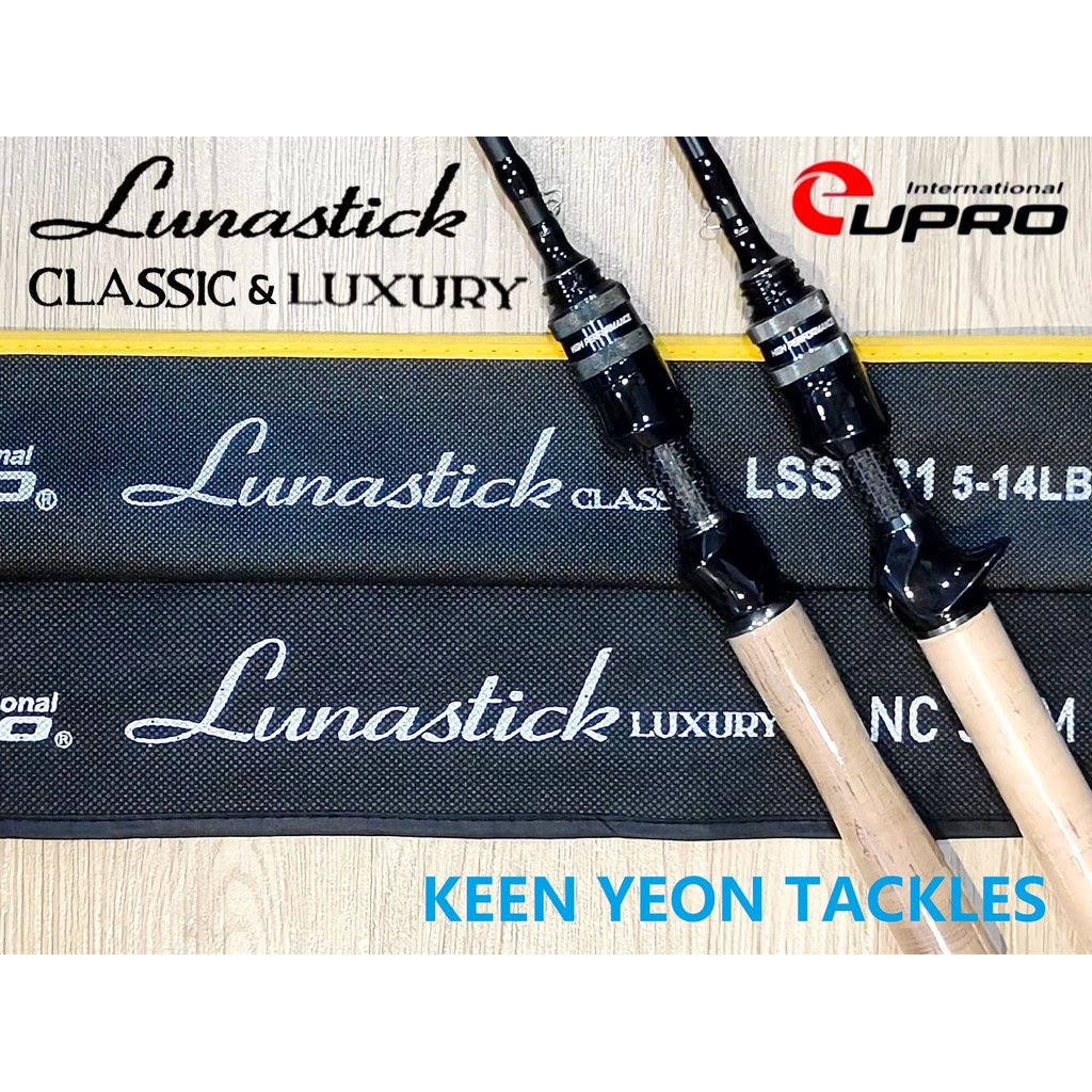 JORAN PANCING EUPRO LUNASTICK CLASSIC ULTRALIGHT / LUNASTICK LUXURY SPINNING/BAITCASTING ROD ...