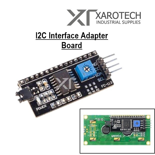 I2C Interface Adapter Board for 1602 or 2004 LCD | Shopee Malaysia