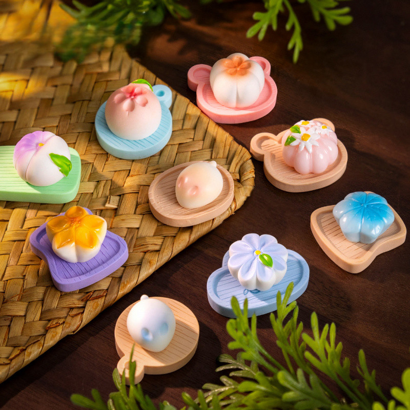 Miniature Food DIY Kit - Realistic Wagashi & Flower Cake Decor, Tiny ...