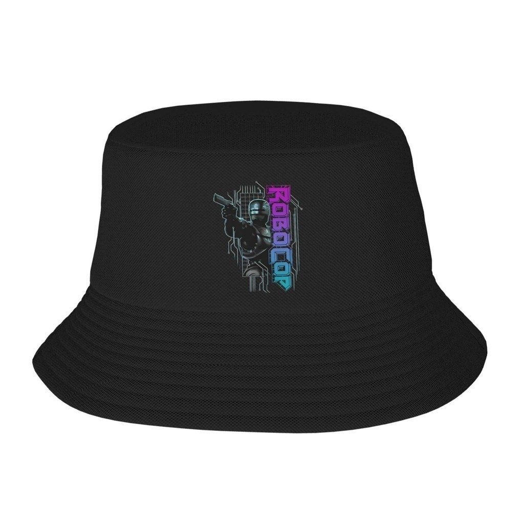 Robocop 80S Action Cyborg Crime Movie Detroit Adult Fisherman's Hat ...