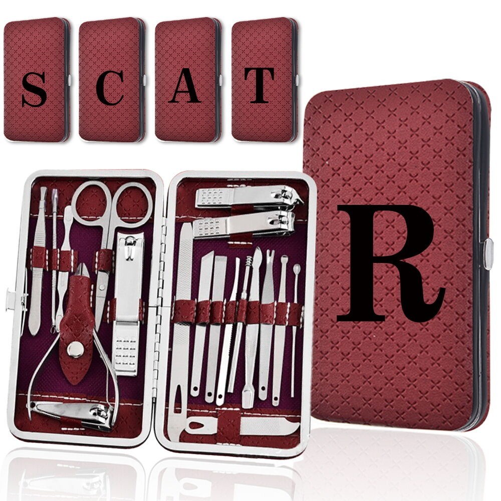 Beauty 19pcs Manicure Set Pedicure Set Nail Clipper Nail Care Tools ...
