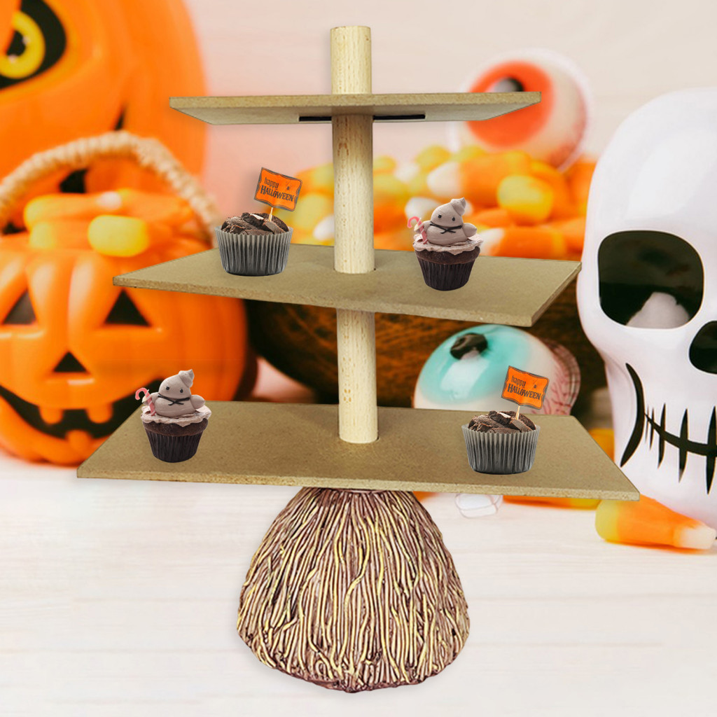 huangyan| Halloween Cupcake Stand Cupcake Display Tower 3-tier ...