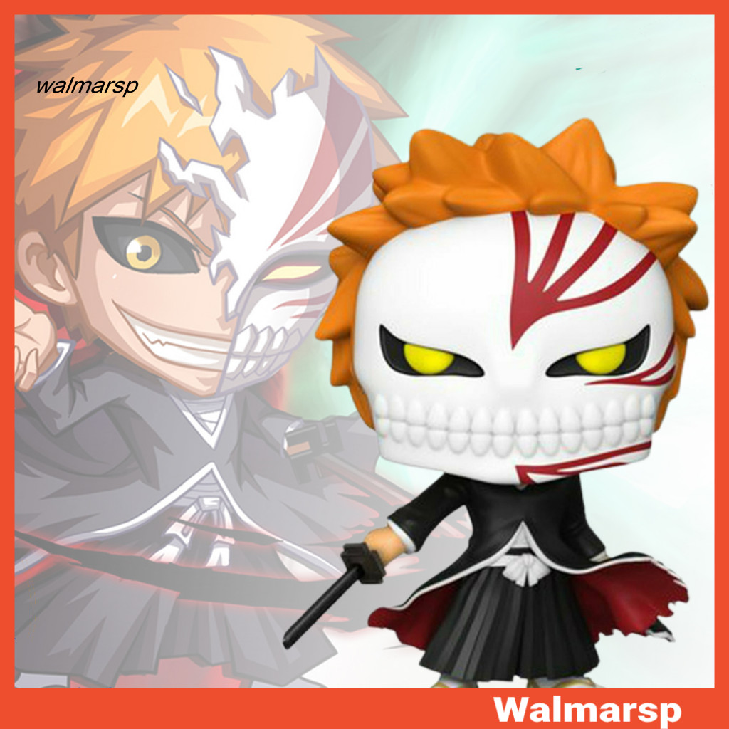 [WMP] 10cm Bleach Figures Smallest Detail Realistic Cartoon Craft Solid Model PVC Collectible ...
