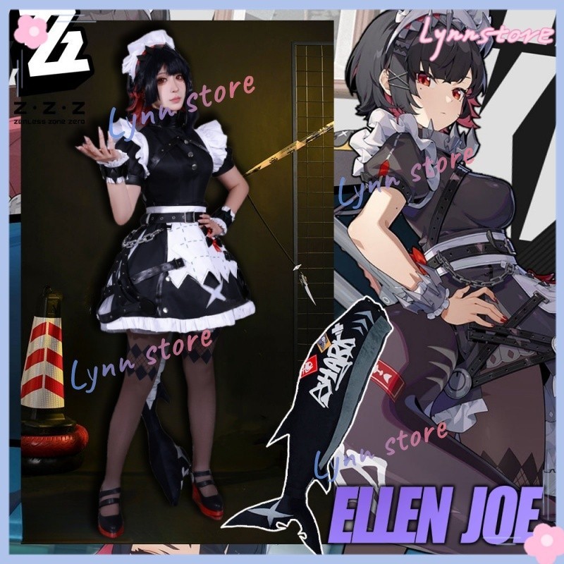 XS-3XL ELLEN JOE Cosplay Game ZENLESS ZONE ZERO Cosplay Costume ELLEN ...