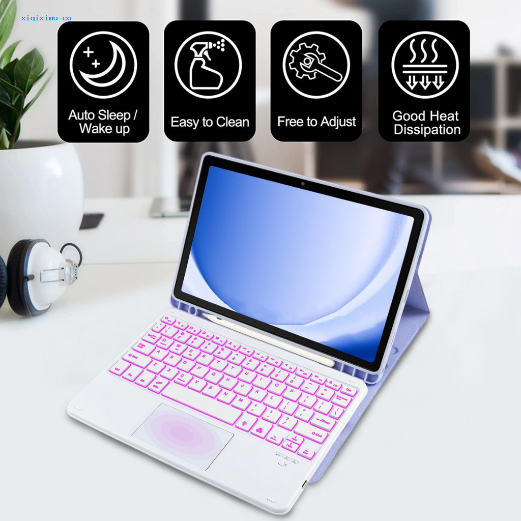 XI* Tablet Keyboard Latency-free Keyboard Colorful Backlit Wireless ...