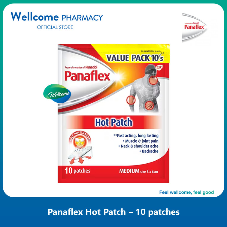 Panaflex Hot Patch - 10's (Value Pack) / 5's | Shopee Malaysia