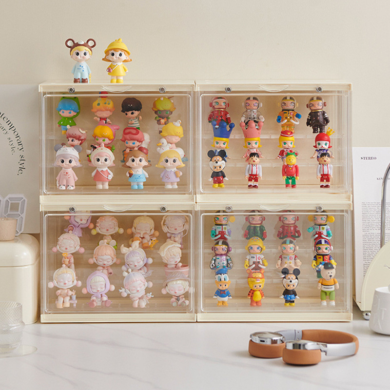 Popmart storage rack, figurine display rack, Popmart display cabinet ...