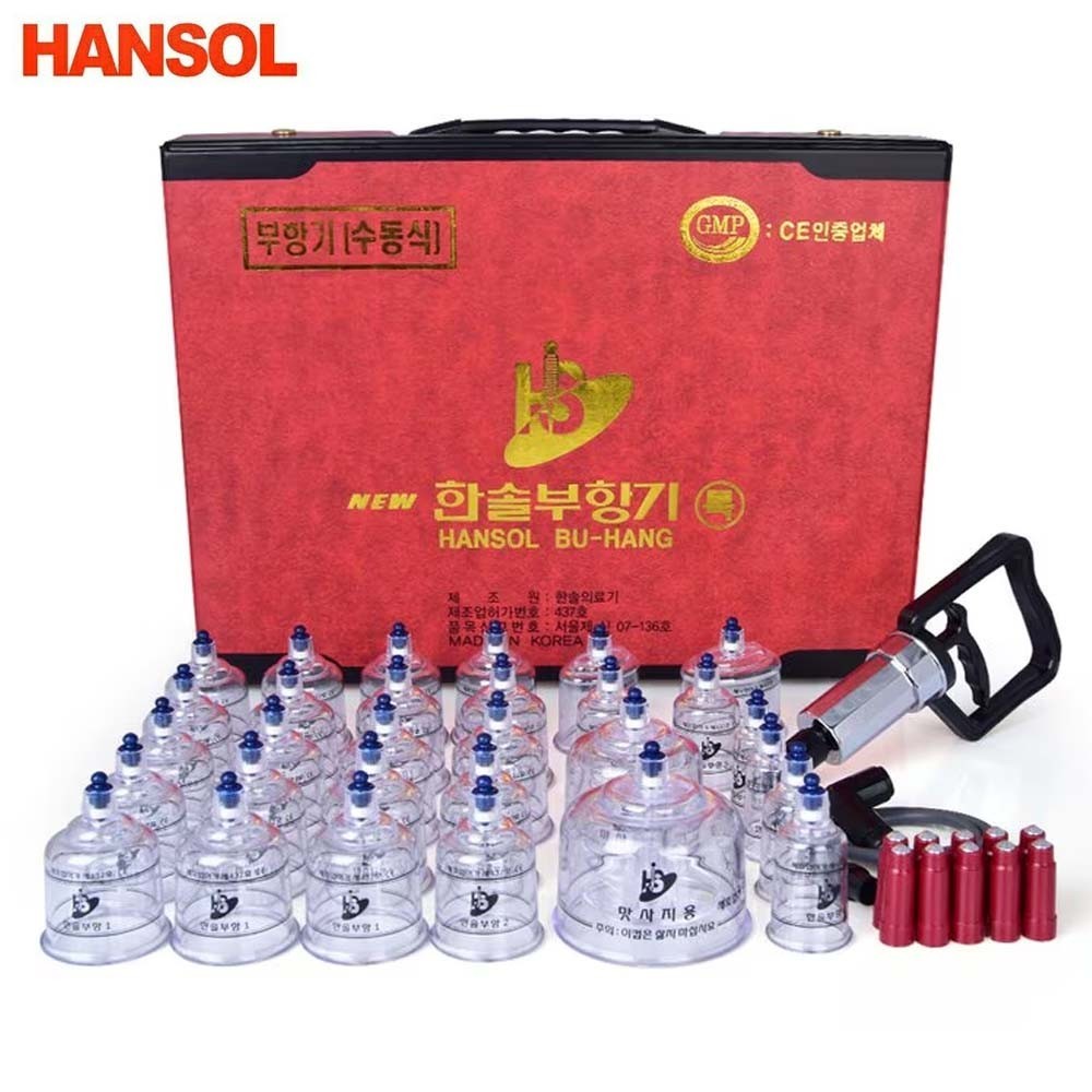 Hansol Buhang Korea 30 Cups Cupping Therapy Body Healthy Messager | Shopee Malaysia