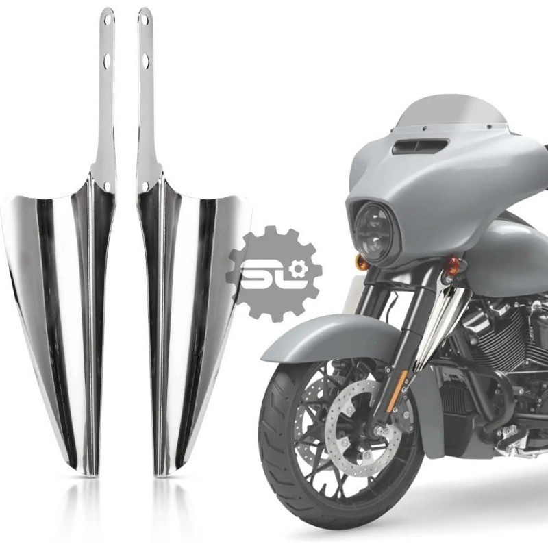 DWOE Aksesori sepeda motor. Hiasan bagian depan windshield motor yang ...