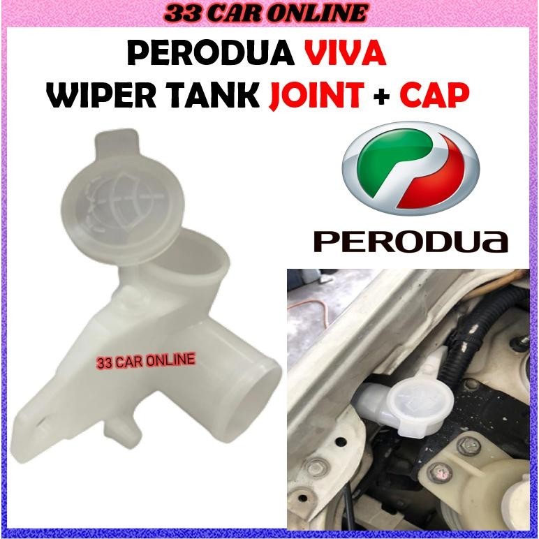 ORIGINAL PERODUA VIVA, KANCIL, KENARI & KELISA WASHER TANK JOINT ...