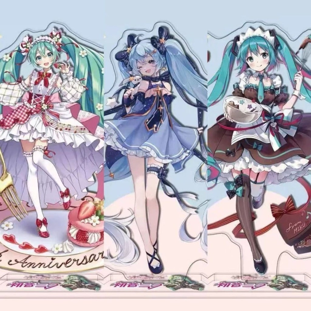 55YI Hatsune Girlfriend 10cm alat letak barang dua dimensi Duli Yang ...