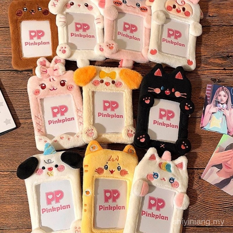 Original Animal Card Holder Plush Mini Truck Cute Polaroid Puppy Cat ...