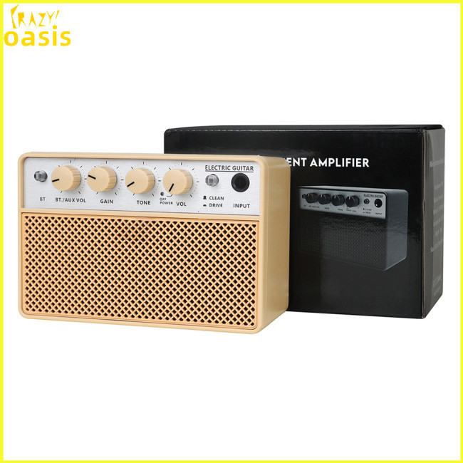 OAS BA-10 Electric Guitar Amp, 10W Rechargeable Electric Guitar ...