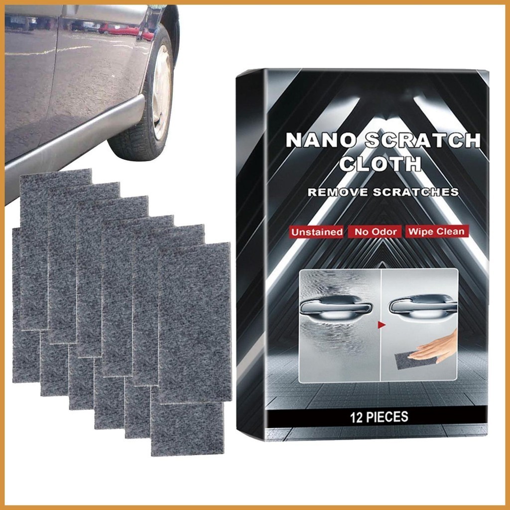 Nano Cloth Scratch Remover Multipurpose Nano Sparkle Cleaning Cloth Car ...