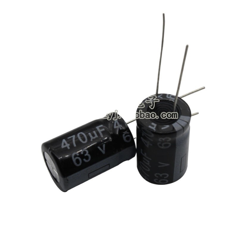 63v470uf Electrolytic Capacitor Volume 13 * 21 Plug-In Aluminum ...