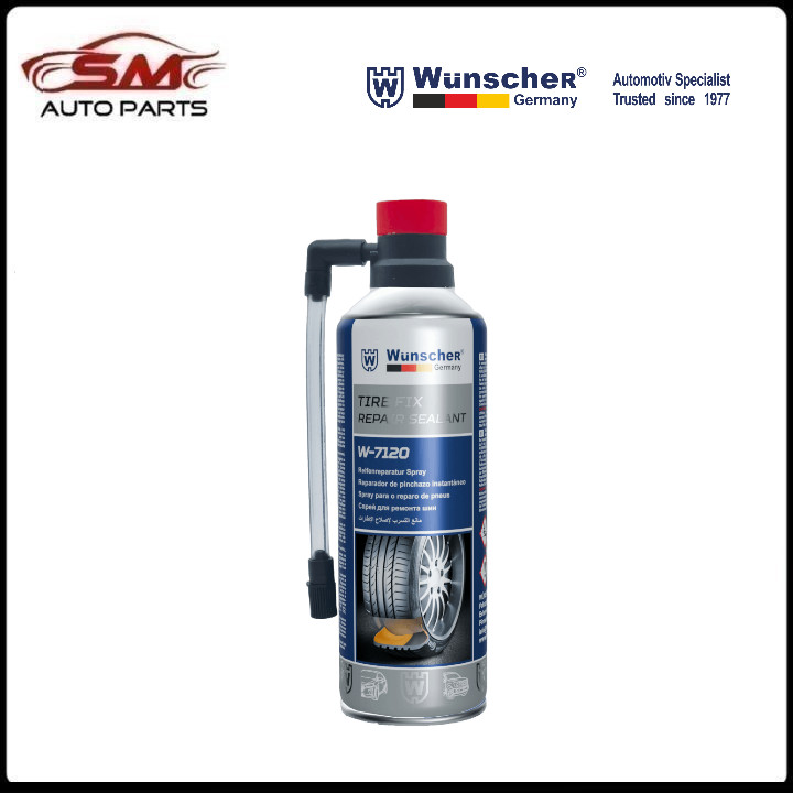 Wunscher TireFix Tire Repair Sealant 450mL ( made in germany ) W-7120 ...