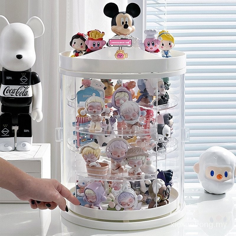 Hand-Made Display Cabinet Oversized Rotating Blind Box Display Box ...