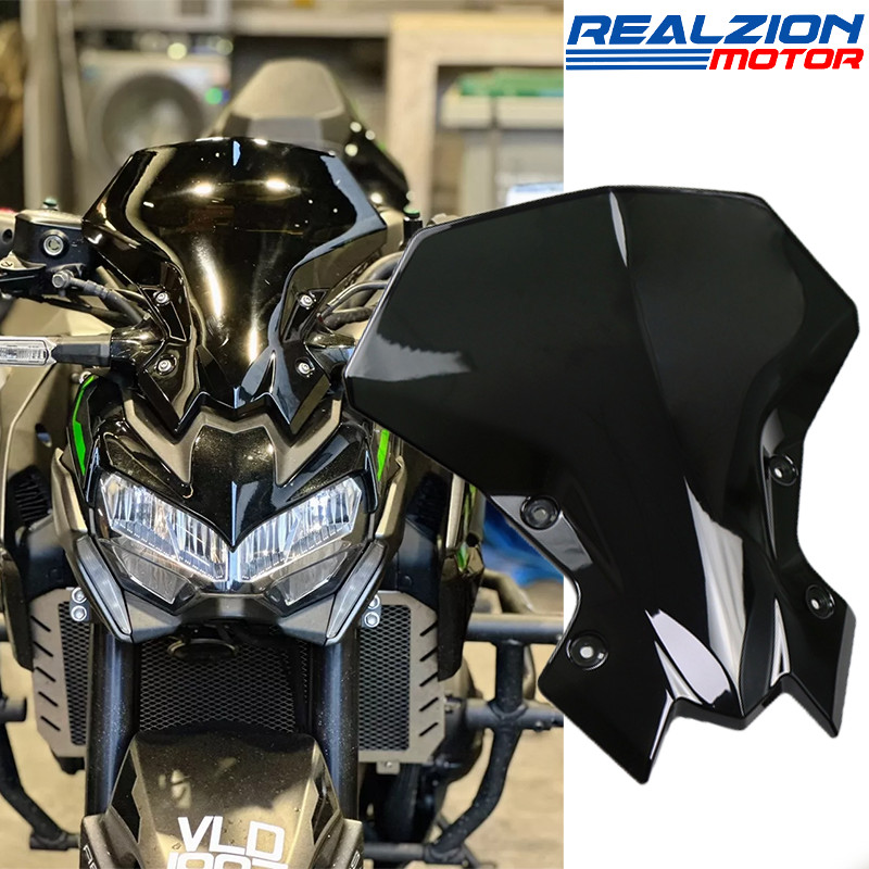 REALZION For Kawasaki Z900 2020-2023 Windshield Modified Front ...