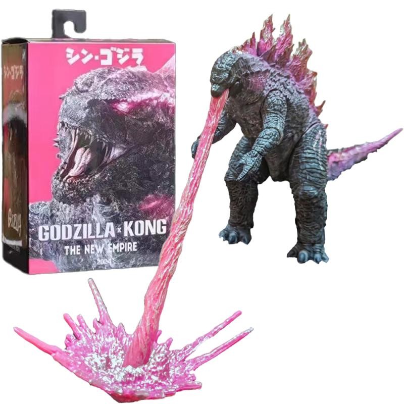 Godzilla vs King Kong 2024 King of Monsters Nuclear Energy Godzilla 23cm Joint Movable Figure ...