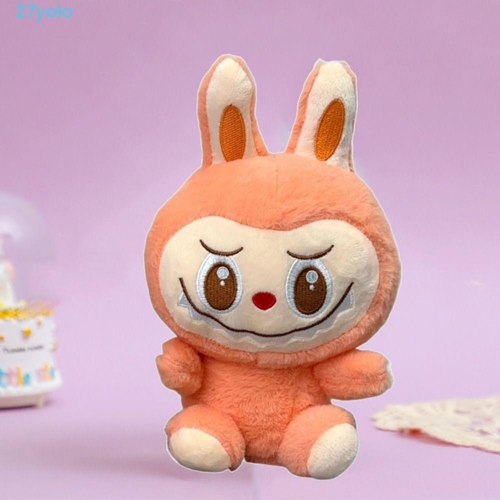 YOLO Labubu POP MART Plush Toys, Fluffy Ornament LABUBU Plush Doll ...