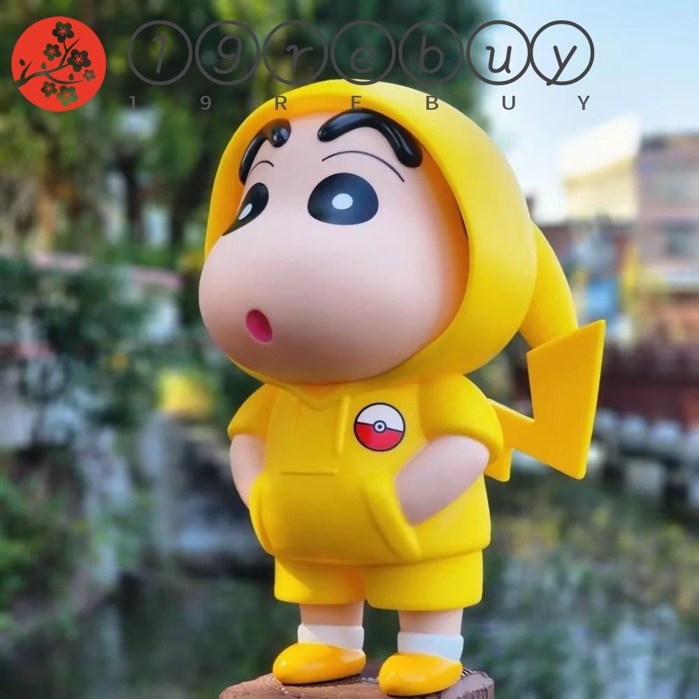 REBUY Crayon Shin-Chan Figure, Shinnosuke Nohara Pikachu Crayon Shin ...