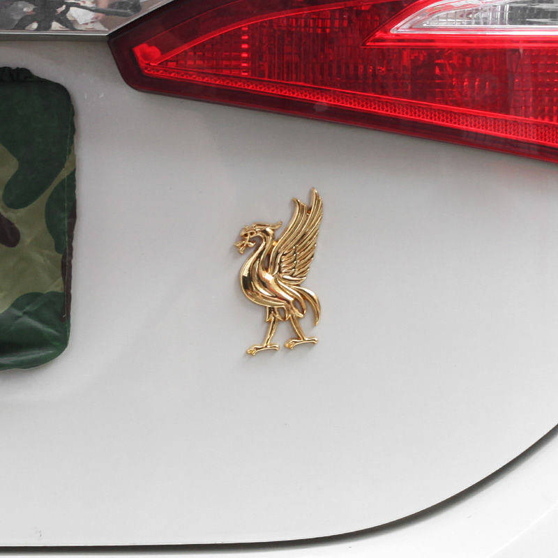 Car Metal Car Logo Red Army Liverpool Phoenix Bird Personality Creative ...