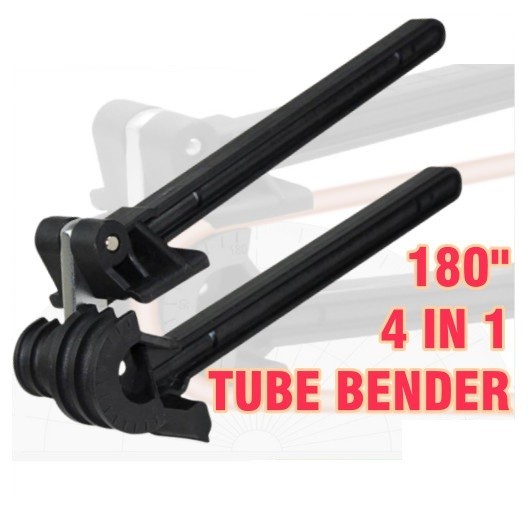 365DIY Tube Bender 4-in-1 Tube Bender Pipe Bending Tool Aircond Tubing ...