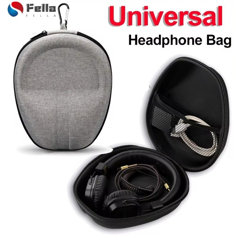 [New]Universal Headphone Case - Hard EVA Travel Carrying Case - Hard ...