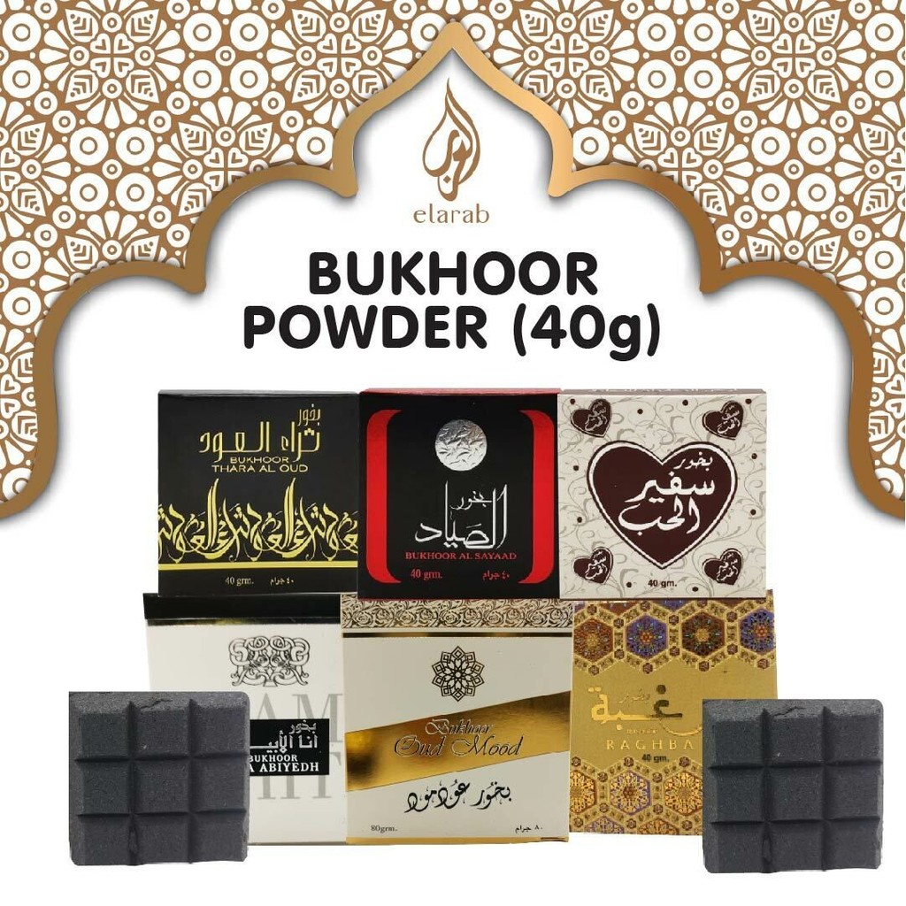 BUKHOOR/BAKHOOR (POWDER 40gram) | Shopee Malaysia