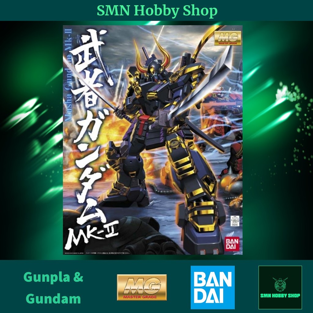 MG 1/100 Musha Gundam MK-II Gunpla Gundam Toys Plastic Model Kit ...