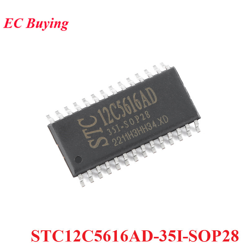 STC12C5616AD STC12C5616AD-35I STC 12C5616AD SOP28 Single Chip Enhanced ...